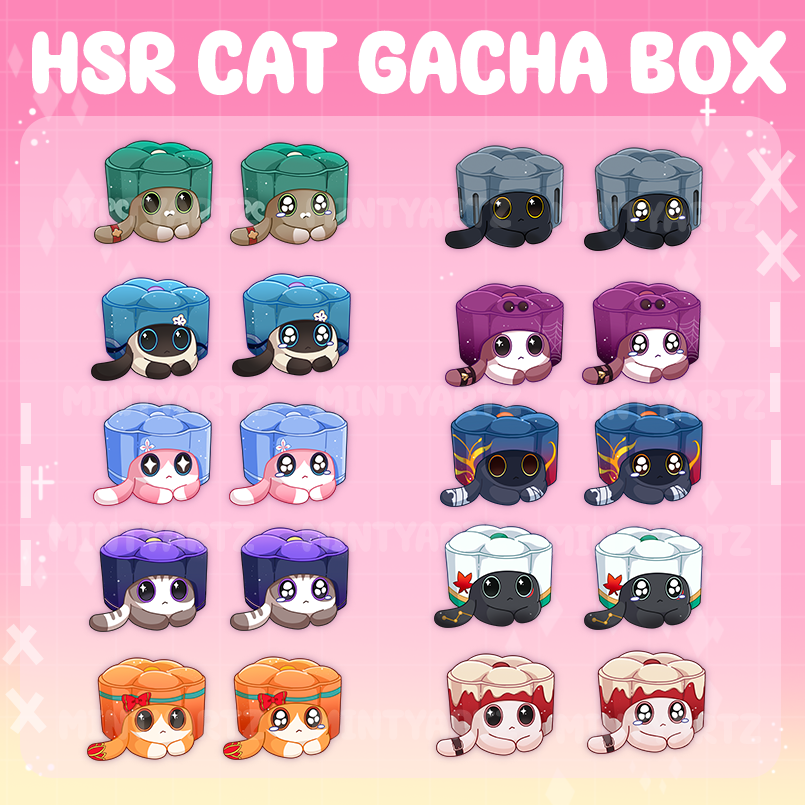 HONKAI STAR RAIL CAT GACHA BOX – Mintyartz